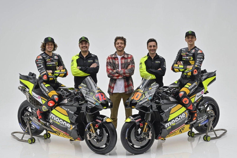 The official VR46 Racing Team colours for this year - MotoProWorks ...