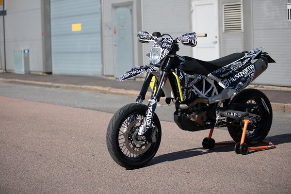Husqvarna 701 Enduro GRAPHICS - "Prototype" (Black) – MotoProWorks