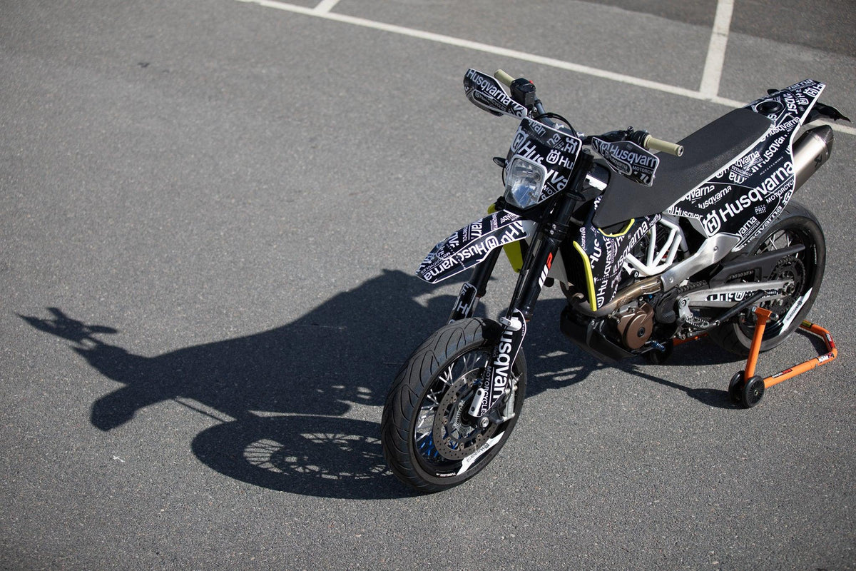 Husqvarna 701 Enduro GRAPHICS - "Prototype" (Black) – MotoProWorks