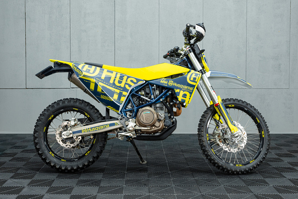 Husqvarna 701 SM GRAPHICS - "Disruptor" (Blue) – MotoProWorks
