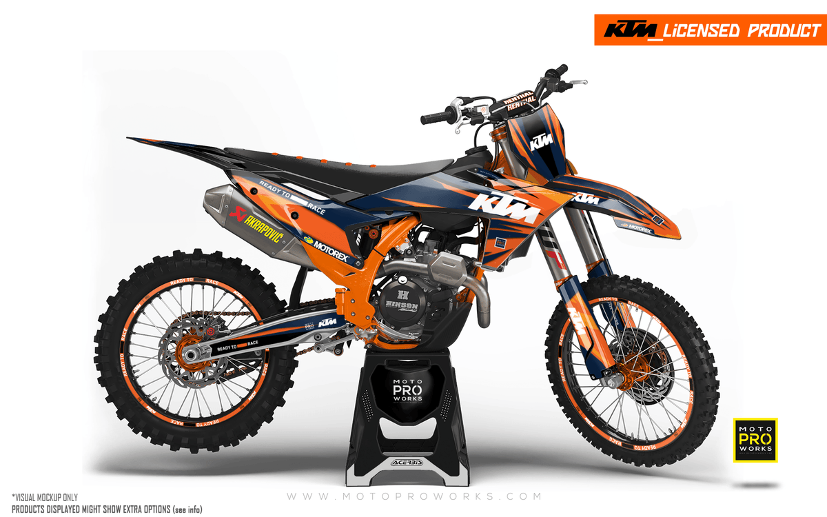 KTM GRAPHICS - EXC/SX / 450SMR 2023-2024 "Colibri" (Orange ...