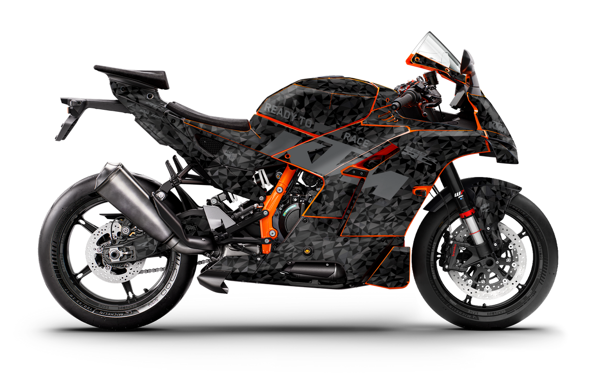 KTM 990 RC R Graphics – Polyatomic Stealth | By MotoProWorks