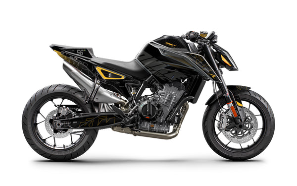 KTM 790/890 Duke GRAPHICS - “Nyro” (Gold/Black) – MotoProWorks