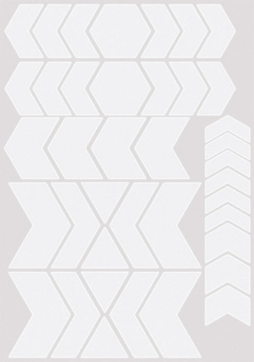 Reflective Sticker Set - "Polygons" – MotoProWorks