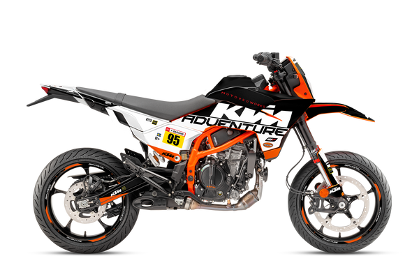 KTM 125 SMC-R Kits Déco – Waypointer Night | Par MotoProWorks