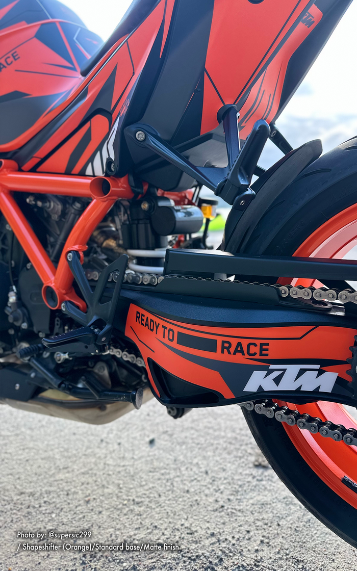 KTM 1290 Super Duke R GRAPHICS - "Shapeshifter" (Orange) – MotoProWorks