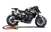 KTM 790 Duke GRAPHICS - "Torque" (White/Black) – MotoProWorks