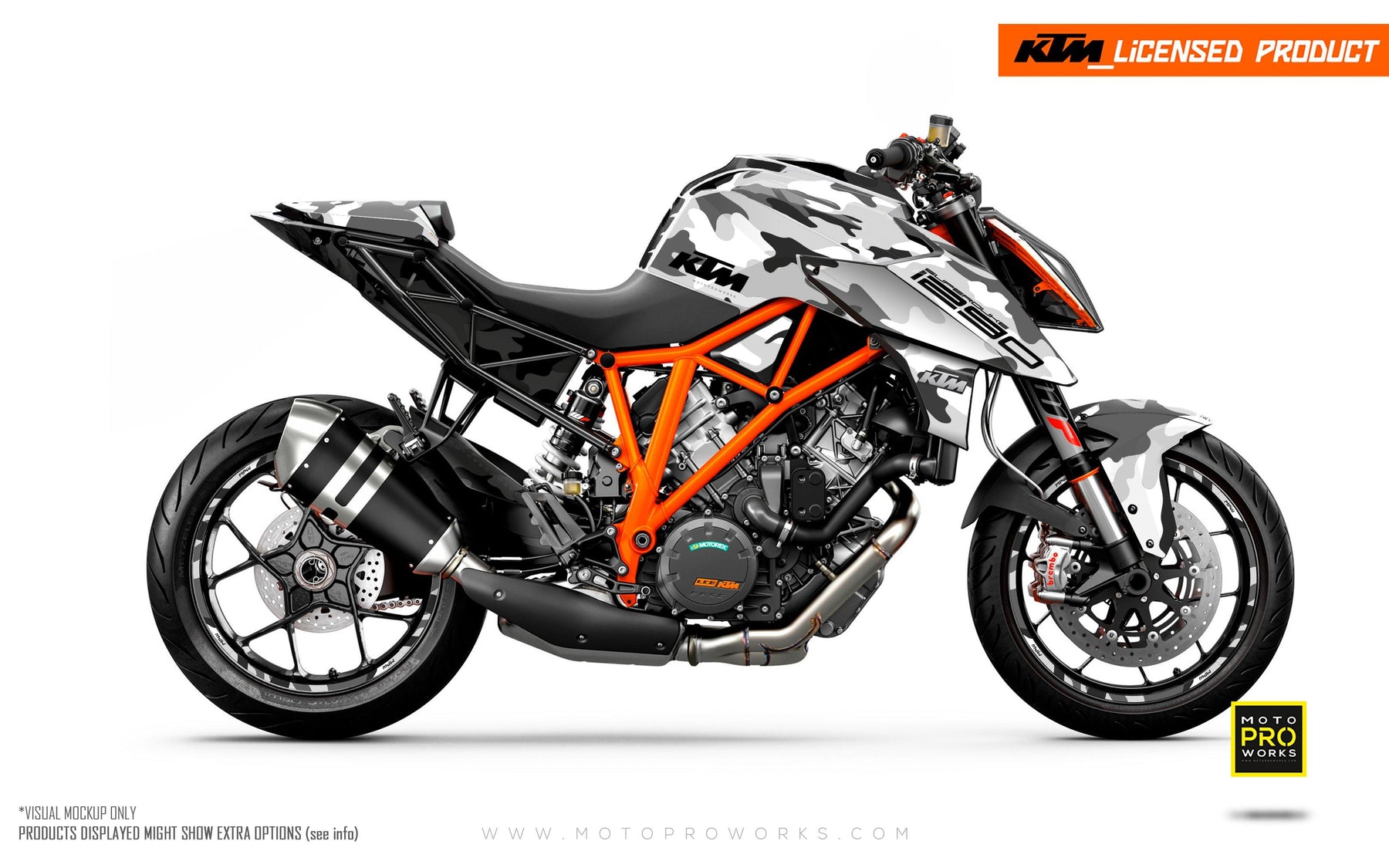 KTM 1290 Super Duke R GRAPHICS - "Camo" (City) – MotoProWorks