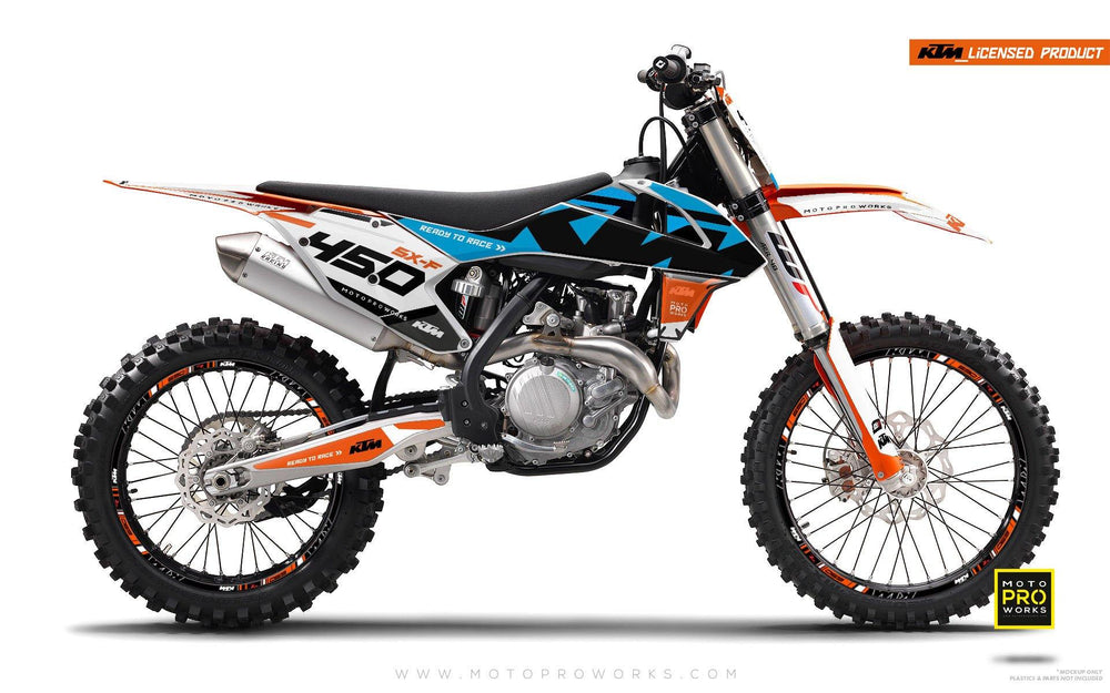 KTM GRAPHICS - "READYONE" (blue) – MotoProWorks