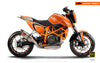 KTM 690 Duke GRAPHICS - "Vessel" (White) – MotoProWorks